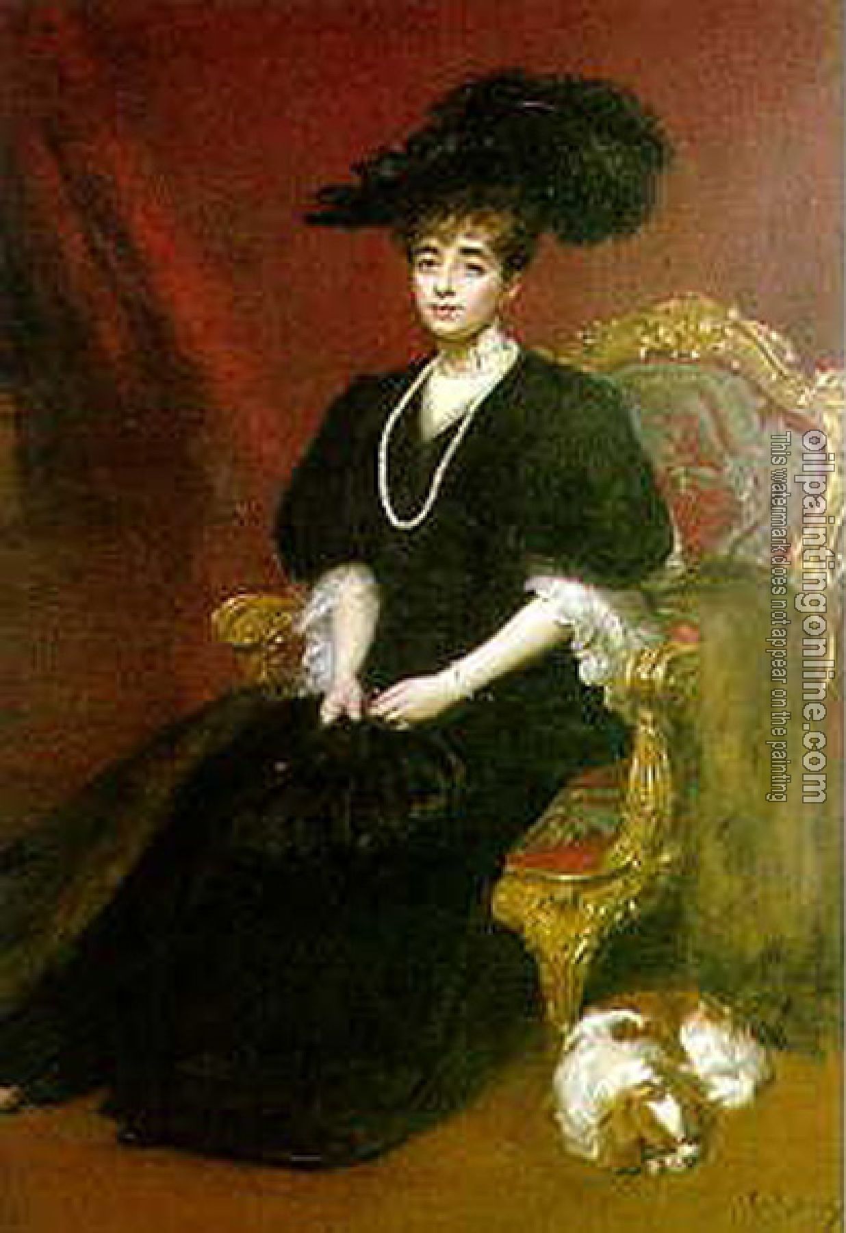 Carolus-Duran - Anna Gould - Canvas Painting For Sale