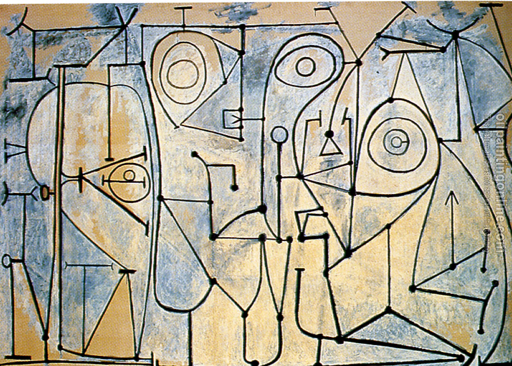 Picasso, Pablo - the kitchen - Canvas Painting For Sale